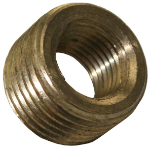 FACE BUSHING BRASS 3/8 M x 1/4 F NPT | Polyconn