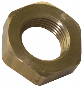 LOCKING NUT BRASS 3/8 F NPT | Polyconn