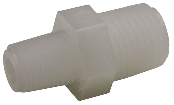 NIPPLE REDUCER (NYLON) 3/4 x 1/2 NPT M | Polyconn