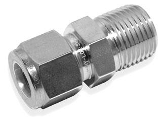 Male Connector Stainless Steel Compression | Polyconn