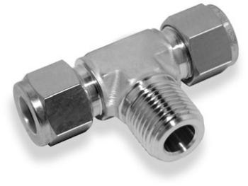 Male Branch Tee Stainless Steel Compression | Polyconn
